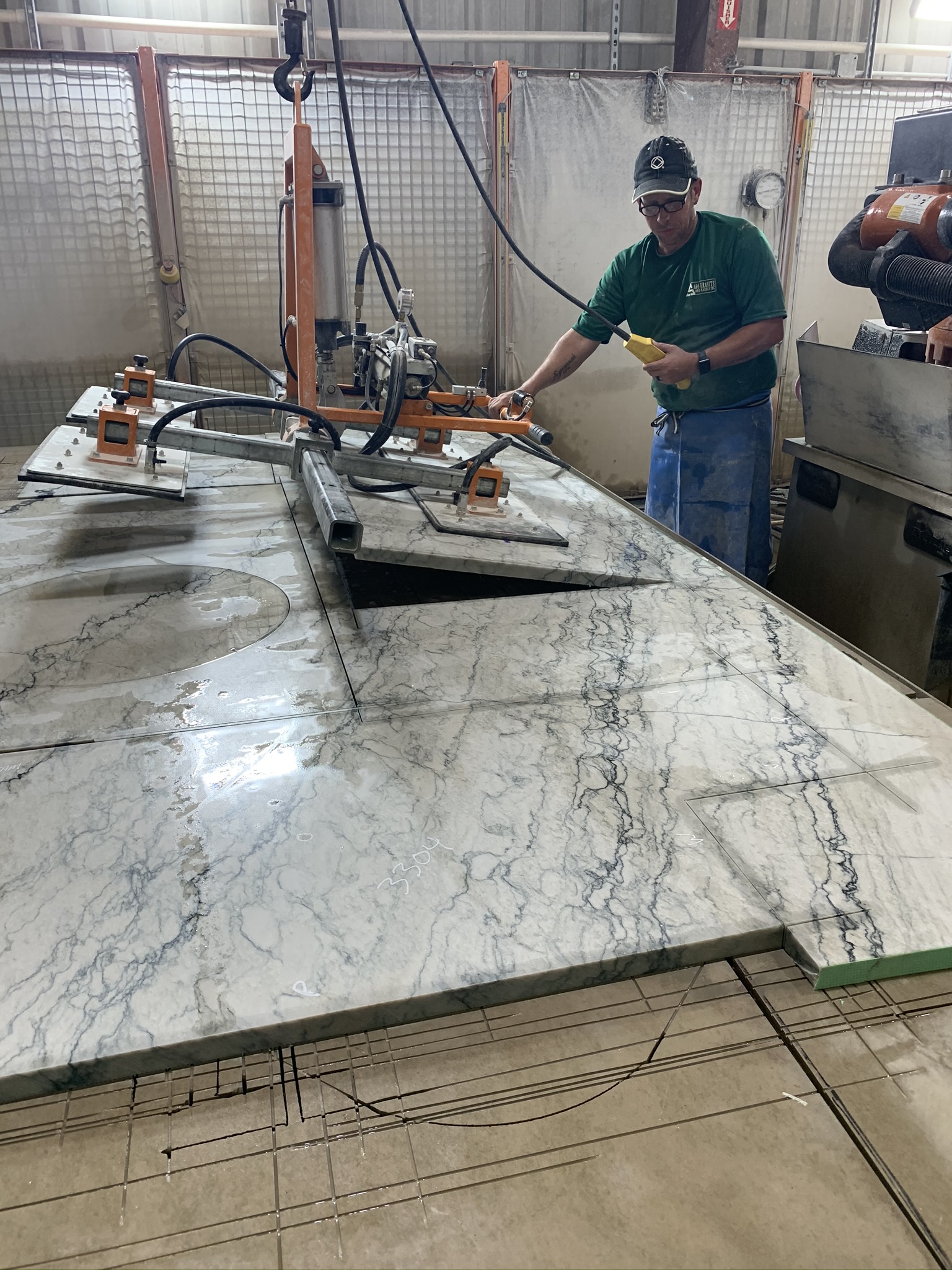 They make it look easy - from measure to satisfied owner - A&S Granite ...