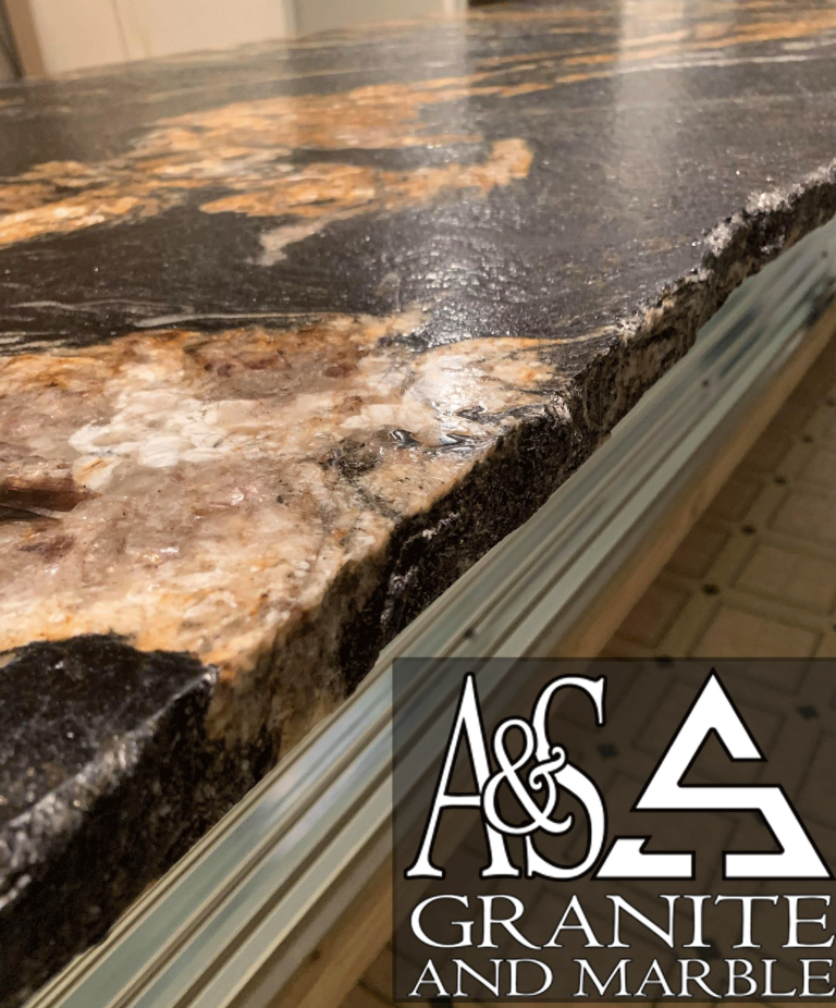 Magma Gold Chiseled Edge Really Pops With a Leathered Finish On These ...